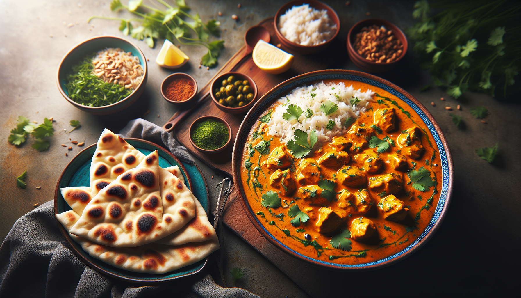 Krämig Fusion Kycklingcurry: En Unik Blandning av Indiska och ...